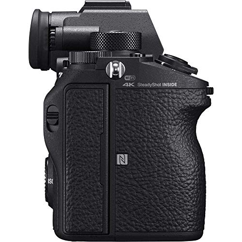 Sony Alpha a9 Mirrorless Digital Camera (Body Only) (ILCE9/B) + 2 x 64GB Memory Card + 3 x NP-FZ-100 Battery + Corel Photo Software + Case + External Charger + Card Reader + LED Light + More (Renewed)