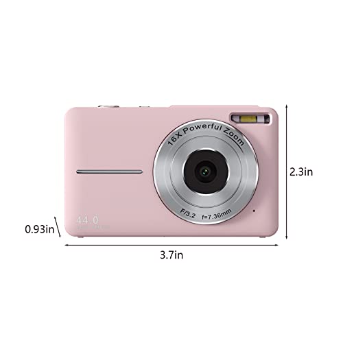 MIANHT 16x Built in Night Vision Digital Zoom Camera Electronic Anti-Shake Proof Home Camera 1080P High-Definition Digital Camera 44 Million Photos