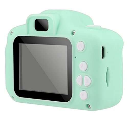 Firzero Digital Camera, Kids Camera 2.0 LCD Vlogging Camera Sports Camera with Powerful Battery Life, Shockproof 1080P Compact Portable Mini Cameras Gift for Teen Student Girls Boys (Green)