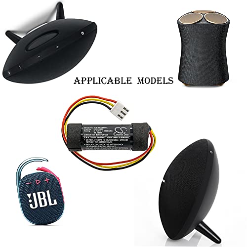 Replacement Battery for Speaker Harman/Kardon Onyx 4 Studio 4 icr22650 3000mAh