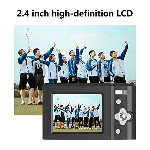Yanvan Cameras for Photography, New 44 Million Student Digital Camera 2.4 Inch High-Definition&16 Times Digital Zoom Electronic Anti-Shake Face Detection, Gifts for Students Adults