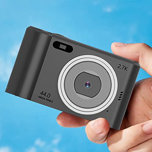 Yanvan Cameras for Photography, New 44 Million Student Digital Camera 2.4 Inch High-Definition&16 Times Digital Zoom Electronic Anti-Shake Face Detection, Gifts for Students Adults