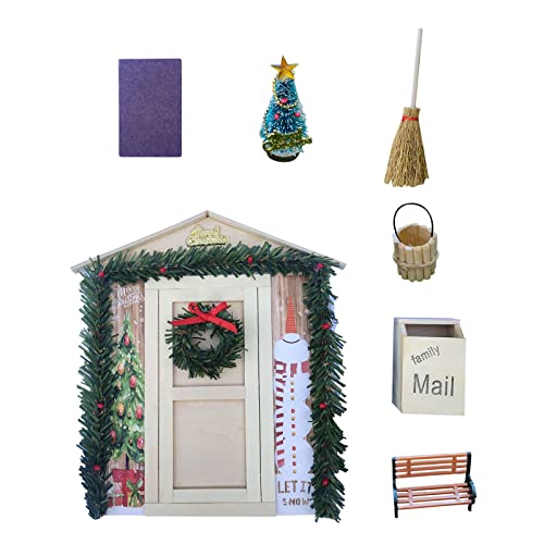 IAMAGOODLADY Christmas Decorations,DIY Felts Christmas Tree with Ornaments for Adult Xmas Gifts Door Wall Christmas Bulk Return Pallets for Sale Liquidation