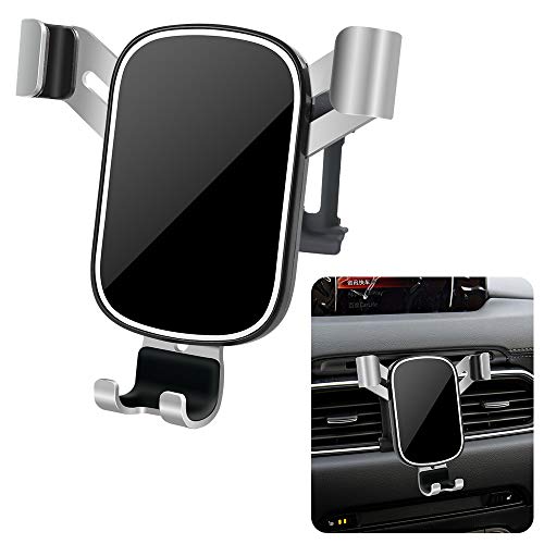 musttrue LUNQIN Car Phone Holder for 2017-2023 Mazda CX-5 CX5 Auto Accessories Navigation Bracket Interior Decoration Mobile Cell Mirror Phone Mount