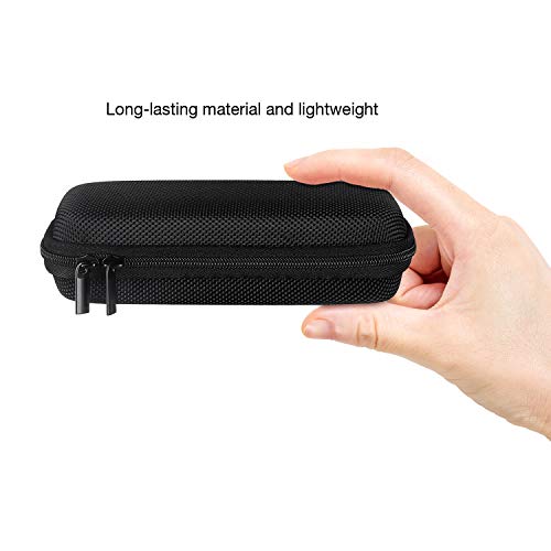 MP3 MP4 Player Case KINGTOP Durable Hard Shell Travel Carrying Case for MP3 MP4 Players,iPod Nano,iPod Shuffle,USB Cable,Earphones,Memory Cards,U Disk,Keys (L) (5.5x2.3x1.5inch)