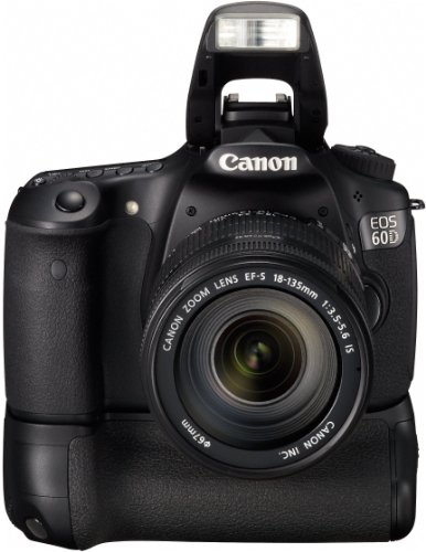 Canon EOS 60D 18 MP CMOS Digital SLR Camera with 18-135mm f/3.5-5.6 IS UD Lens - International Version