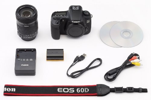 Canon EOS 60D 18 MP CMOS Digital SLR Camera with 18-135mm f/3.5-5.6 IS UD Lens - International Version