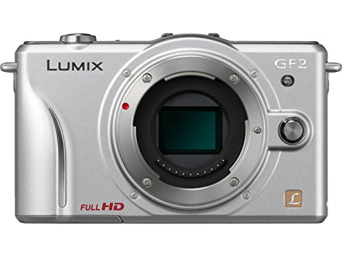 Panasonic Lumix DMC-GF2 12 MP Micro Four-Thirds Mirrorless Digital Camera with 3.0-Inch Touch-Screen LCD and 14mm f/2.5 G Aspherical Lens (Silver)