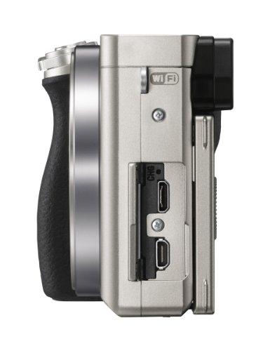 Sony Alpha a6000 Mirrorless Digital Camera 24.3MP SLR Camera with 3.0-Inch LCD - Body Only (Silver)