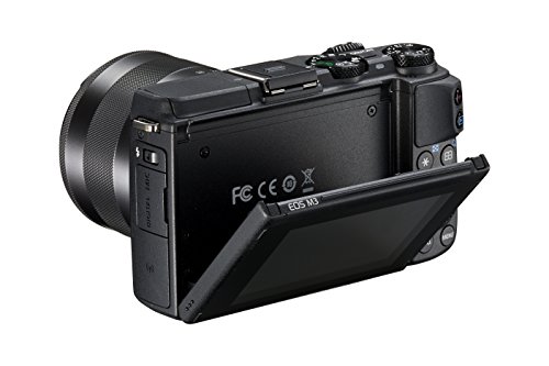 Canon 9694B011 24.2MP EOS M3 Mirrorless Digital Camera (Black)