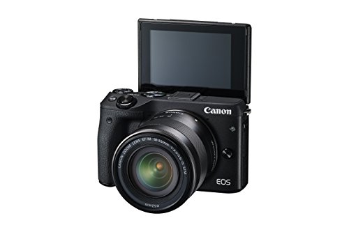 Canon 9694B011 24.2MP EOS M3 Mirrorless Digital Camera (Black)
