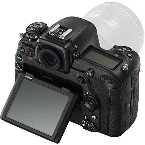 Nikon D500 DSLR Camera (Body Only) (1559) + 64GB Memory Card + Case + Corel Photo Software + 2 x EN-EL 15 Battery + Card Reader + LED Light + HDMI Cable + Cleaning Set + Flex Tripod + More (Renewed)