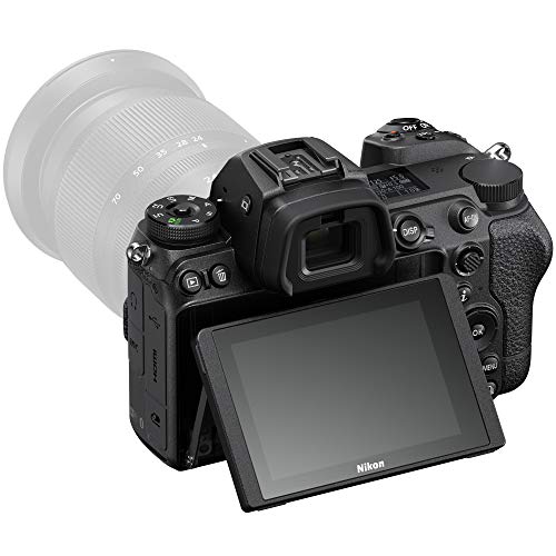 Nikon Z7II Mirrorless Camera Body FX-Format Full-Frame 4K UHD Video 1653 Bundle with Deco Gear Travel Bag Case + Extra Battery + Photography LED + Photo Video Editing Software Kit & Accessories