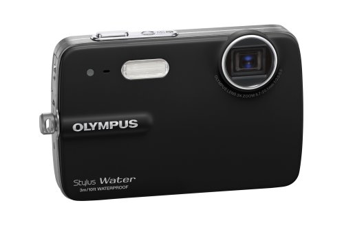 Olympus Stylus 550WP 10MP Waterproof Digital Camera with 3x Optical Zoom and 2.5-inch LCD (Black)
