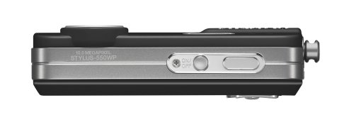 Olympus Stylus 550WP 10MP Waterproof Digital Camera with 3x Optical Zoom and 2.5-inch LCD (Black)