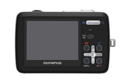 Olympus Stylus 550WP 10MP Waterproof Digital Camera with 3x Optical Zoom and 2.5-inch LCD (Black)