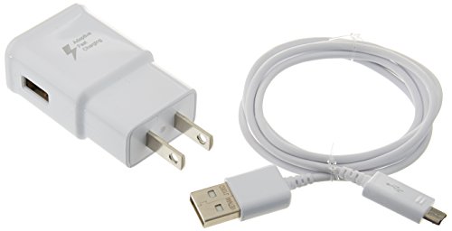 Samsung EP-TA20JWEUBUS Adaptive Fast Charger for Galaxy S7/S7 Edge/S6/Edge/Edge+/Note Edge/ J3 (EP-TA20JWE/EP-DG925UWE) White Bulk Packing