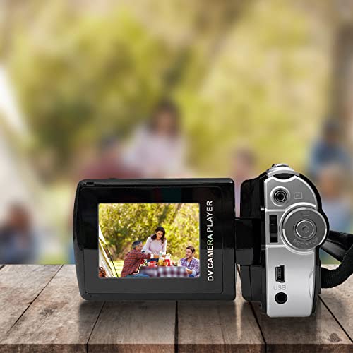 Yrmaups HD Digital Camera - 16Million PIXE-L HD Digital Camera 1080p HD 2.4 Inch TFT LCD Screen Night Vision DV Student Gift Camera 16x Digital Zoom Camera