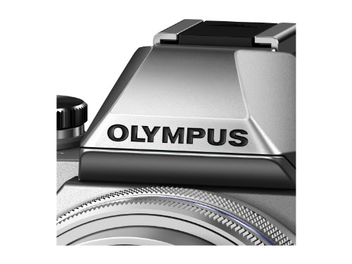 Olympus OM-D E-M10 with M.Zuiko ED 14-42mm 1:3.5-5.6 EZ Lens - Silver - International Version (No Warranty)