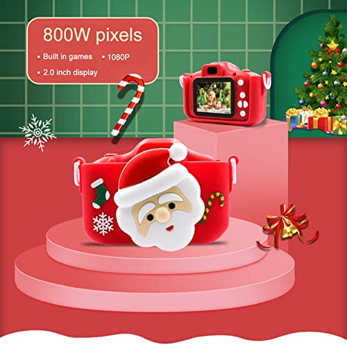 SUMDUINO Mini Kids Camera, HD Digital Camera Toy, Christmas Holiday Birthday Gift, Cute Portable Camera with Silicone Cover