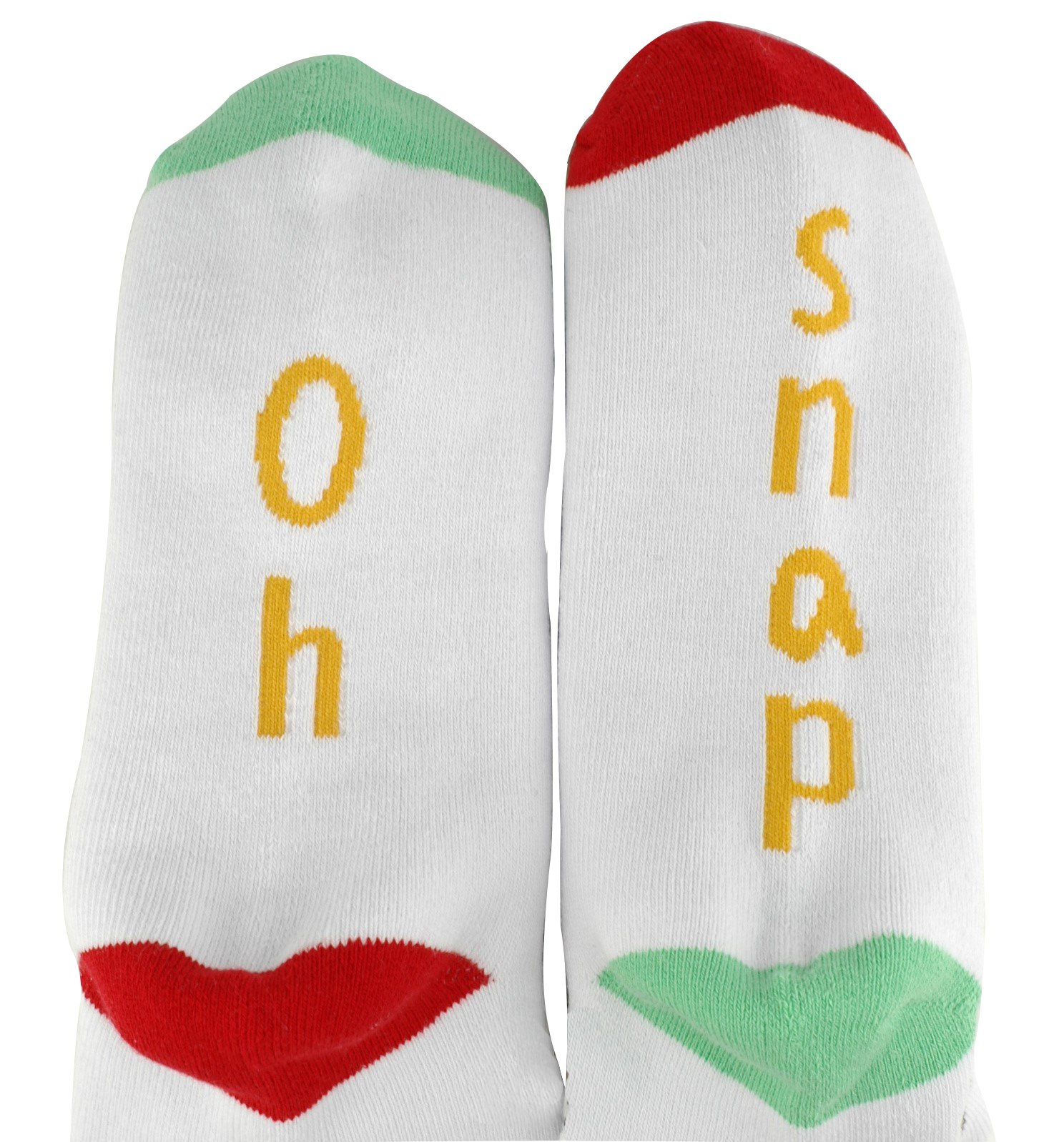 Tree Buddees Unisex Adult - Oh Snap! Funny Gingerbread Man Christmas Socks