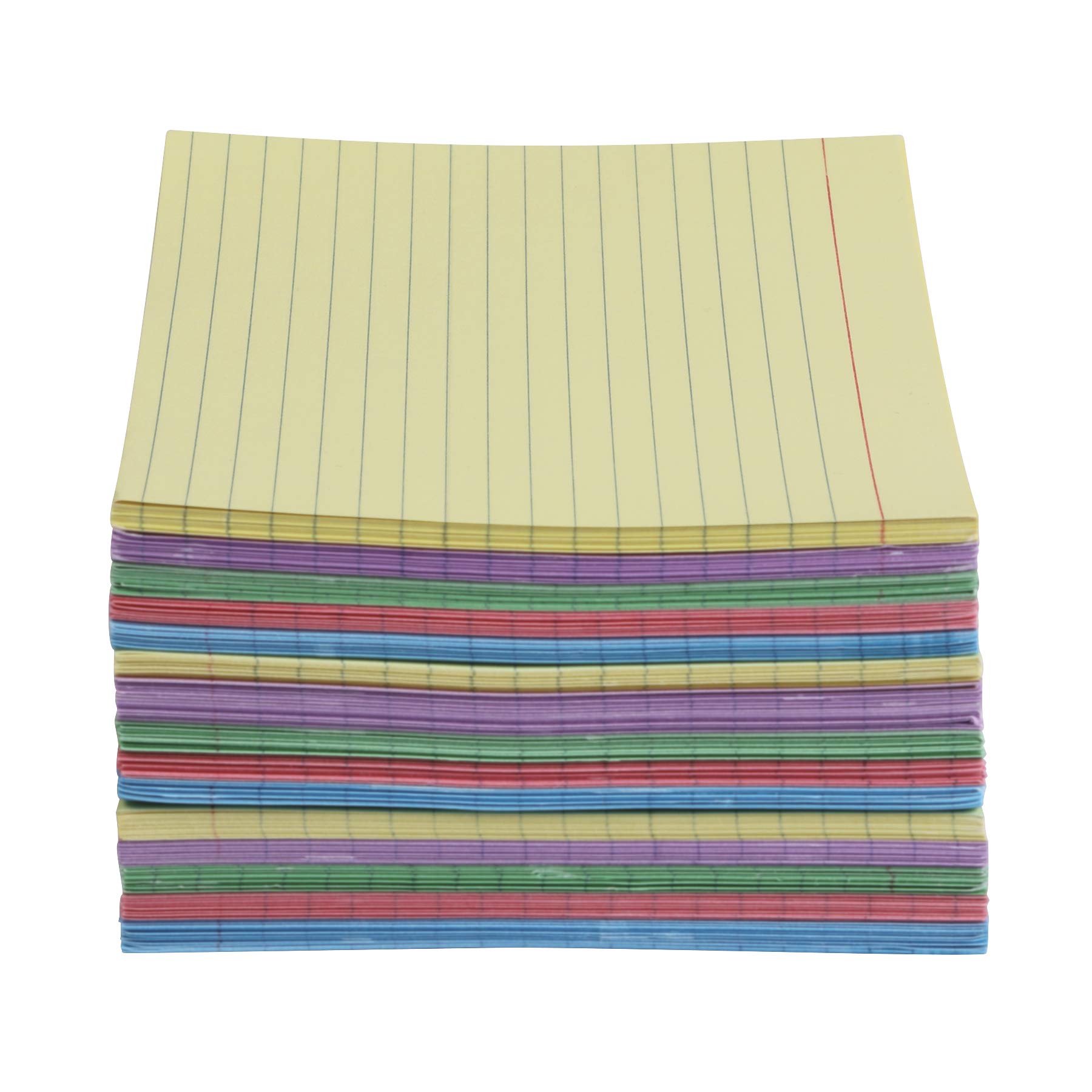 Amazon Basics Ruled Color Index Cards, 5" x 8", 300 Cards