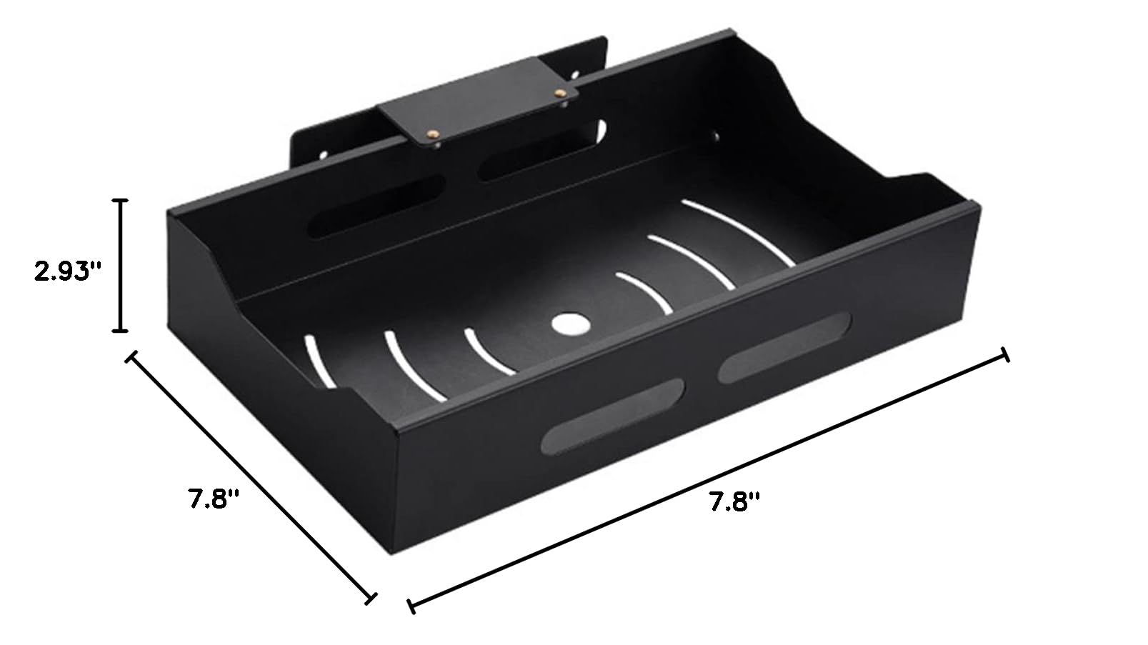 Alipis 1pc Home Organizer Function Sliding Organizers Out Bath Caddy Multi Square Telescopic Side for Storage Side-Pulling Draining Shelf Pulling Stainless Pull Holder Wall Steel Plastic