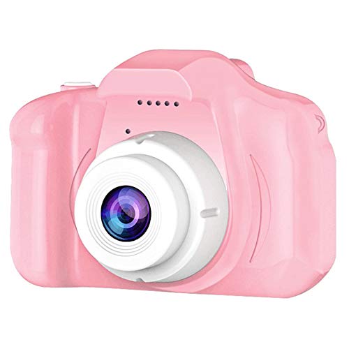 Vereinen Digital Camera,2 inch HD 1080P Christmas Birthday Gifts Mini Camera Rechargeable for 3 4 5 6 7 8 Year Old Girl (Pink)