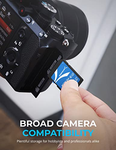 SABRENT Rocket V60 128GB SD UHS-II Memory Card R270MB/s W170MB/s (SD-TL60-128GB)