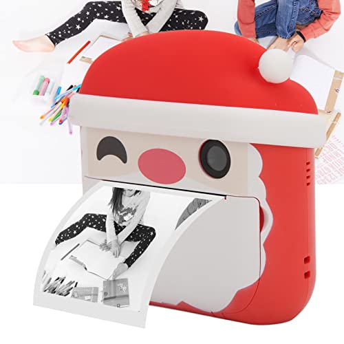 DAUERHAFT Instant Print Camera, Instant Photo Cameras Practical Dropresistant Fashionable Highgrade with HD Eye Protection Screen for Christmas for Children