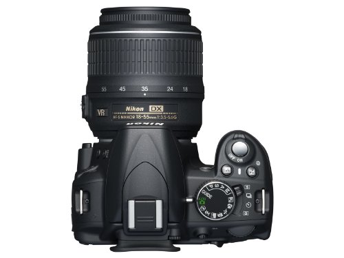 Nikon D3100 14.2MP DX-Format Digital SLR Camera Kit with 18-55mm f/3.5-5.6 VR Lens - (Black) [International Version]