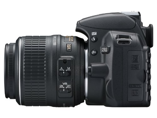 Nikon D3100 14.2MP DX-Format Digital SLR Camera Kit with 18-55mm f/3.5-5.6 VR Lens - (Black) [International Version]