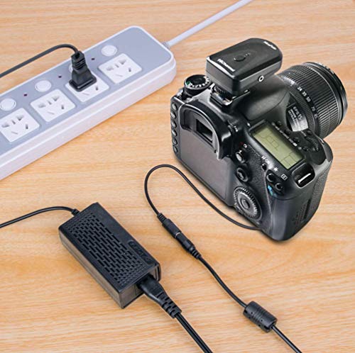 ACK-E6/ACE6N DR-E6 Continuous Power Adapter LP-E6 Dummy Battery for Canon EOS 70D 80D 90D 5Ds 5Ds R 5D Mark II III IV 6D 6D Mark II 7D 7D Mark II 60D 60Da EOS R R5 R6 R7 Cameras by Tengdaxing