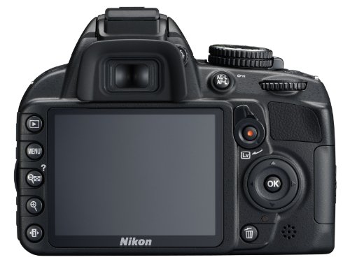 Nikon D3100 14.2MP DX-Format Digital SLR Camera Kit with 18-55mm f/3.5-5.6 VR Lens - (Black) [International Version]