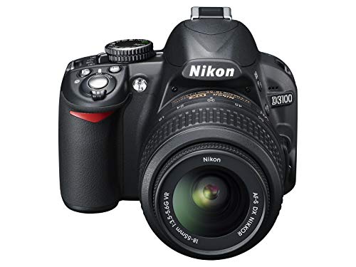 Nikon D3100 14.2MP DX-Format Digital SLR Camera Kit with 18-55mm f/3.5-5.6 VR Lens - (Black) [International Version]
