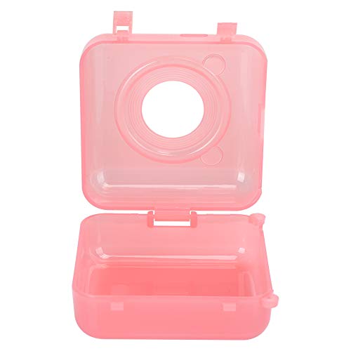 Qinlorgo Pocket Printer Case, Exquisite Sturdy Printer Protective Shell, for Peripage(Pink)