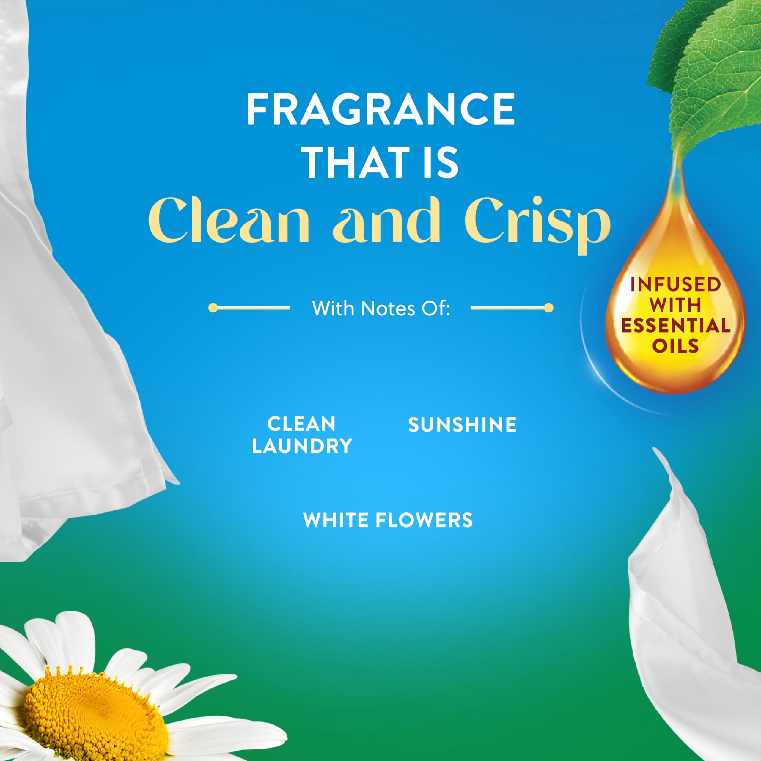 Air Wick Plug in Scented Oil Refill, 7 ct, Fresh Linen, Air Freshener, Essential Oils