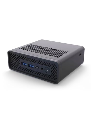 FEVM Mini Pc Gaming FA780 Mini Gaming Pc AMD Ryzen 7 7840HS(8C/16T up to 5.1GHz) HDMI x 2(4K@60Hz)+USB4(8K@60hz) 3 Display,16GB RAM+500GB NVME SSD, Powerful Mini Computer WiFi6/BT5.2/2.5Gbps