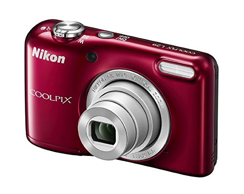 Nikon Coolpix L29 16.1 MP Point and Shoot Camera with 5x Optical Zoom (Red)