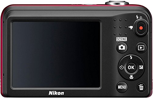 Nikon Coolpix L29 16.1 MP Point and Shoot Camera with 5x Optical Zoom (Red)