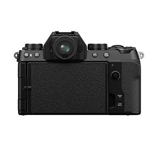 FUJIFILM X-S10 W Mirrorless Digital Camera Zoom Lens Kit, F X-S10LK-1545/50230, Black