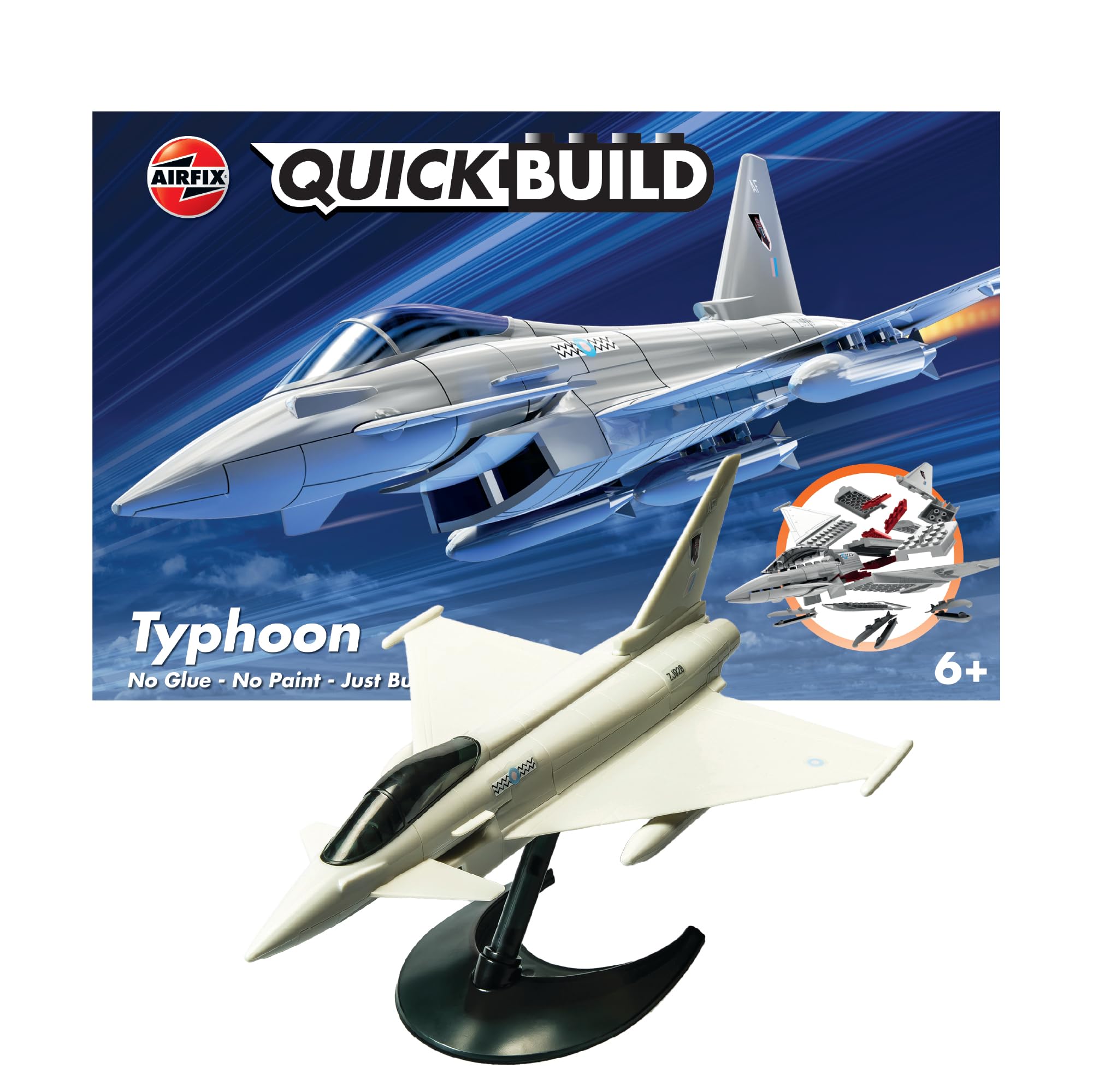 Airfix Quickbuild Eurofighter Typhoon Airplane Model Kit