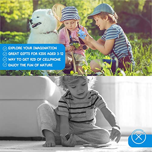 Camera for Kids, 1080P HD Kids Digital Camera with Auto Focus, Holiday Gift Kids Selfie Camera for 3 4 5 6 7 8 9 10 Year Old with 32GB SD Card