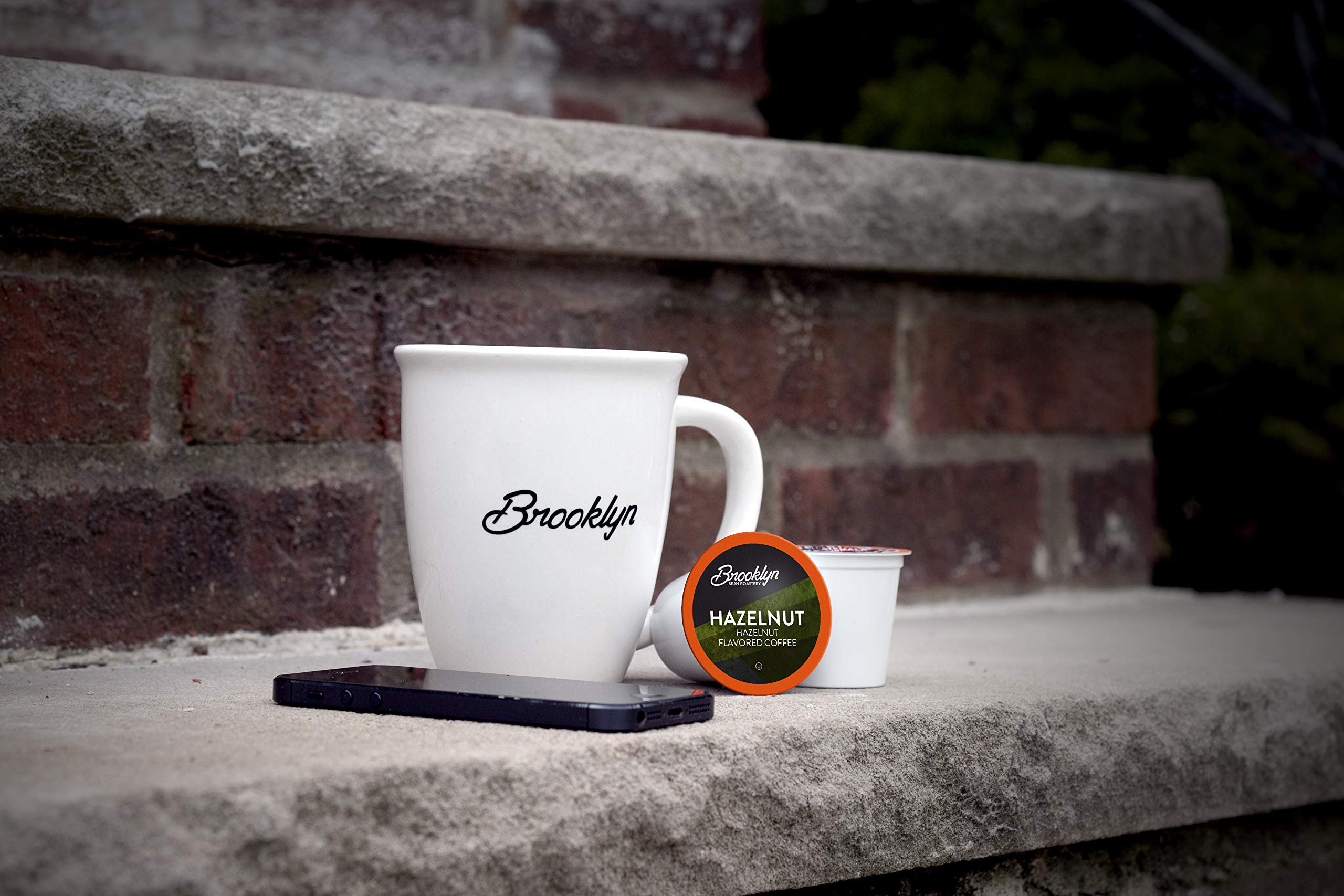 Brooklyn Beans Coffee Pods Flavored Gourmet Variety Pack, Compatible with 2.0 Keurig K Cup Brewers, 40 Count