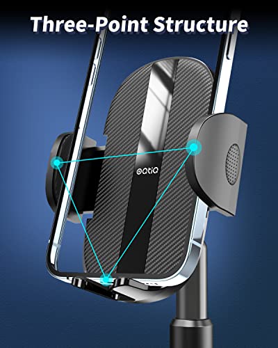 OQTIQ Cup Holder Phone Mount for Car No Shaking Cup Phone Holder for Car Sturdy & Adjustable Cell Phone Holder Mount for Truck, SUV Quick Extension Long Arm for iPhone, Samsung, Nokia, LG, Smartphones