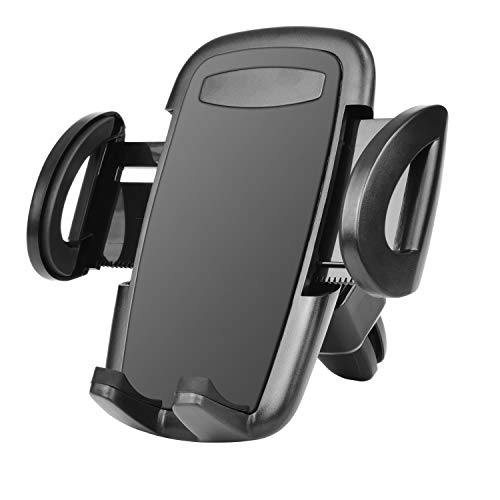 Takfox Car Phone Mount Holder for Samsung Galaxy S22 Ultra S21 FE Plus S20+ S10 S9 Note 20 Ultra 10 A13 A03s A02S A12 A32 A42 A52 A01 A11 A12 A21 A51 A71 5G Cell Phone Air Vent Car Mount Cradle-Black