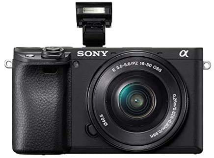 Sony a6400 Mirrorless Digital Camera Bundle with 16-50mm Lens, Water Resistant Gadget Bag, Cleaning Kit, Eyeshade, Card Reader, Rear Lens Cap + More | Alpha 6400 E-Mount APS-C Sensor Black