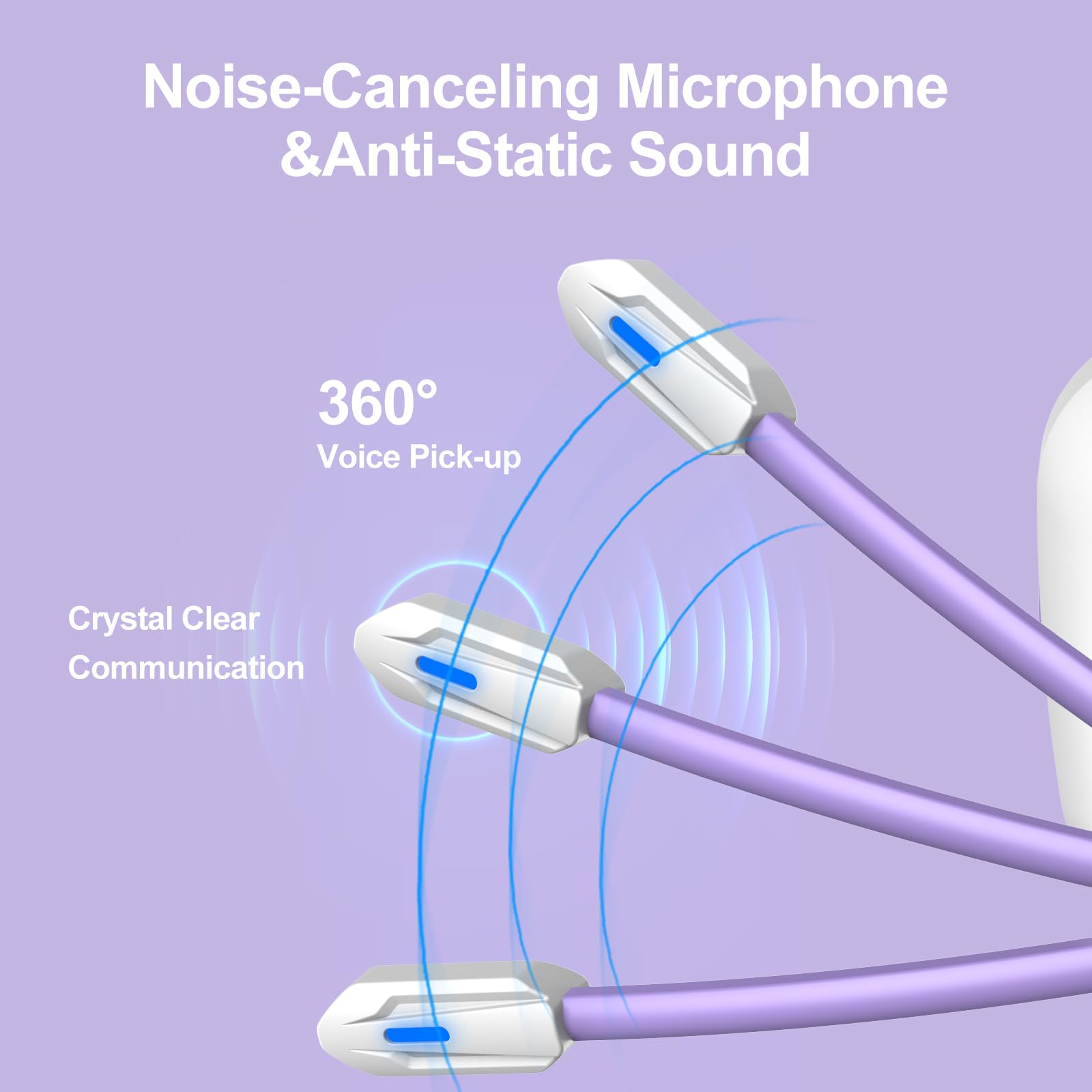 Gaming Headset with Microphone for Pc, Xbox One Series X/s, Ps4, Ps5, Switch, Stereo Wired Noise Cancelling Over-Ear Headphones with Mic, RGB, for Computer, Laptop, Mac, Nintendo, Gamer (Purple)