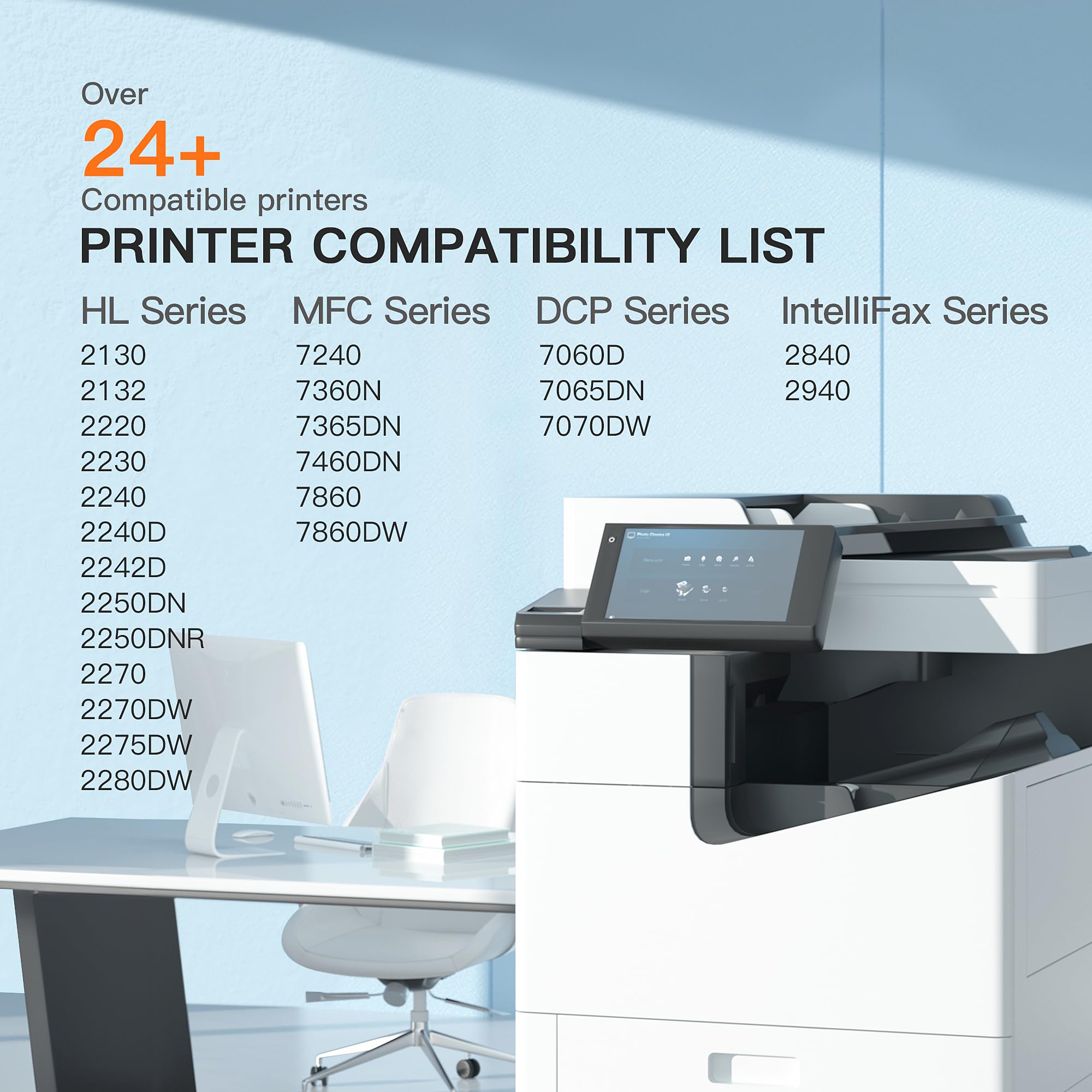 E-Z Ink (TM) Compatible Toner Cartridge and Drum Unit Replacement For Brother TN450 TN420 DR420 to use with HL-2270DW HL-2280DW HL-2230 HL-2240 MFC-7360N MFC-7860DW 2840 2940 (2 Toner 1 Drum) 3 Pack