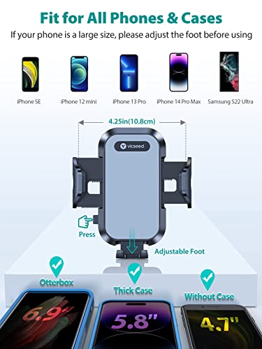 𝗨𝗽𝗴𝗿𝗮𝗱𝗲𝗱 15'' Cup Holder Phone Mount [𝗦𝘁𝗮𝗯𝗹𝗲 & 𝗦𝗲𝗰𝘂𝗿𝗲] Cup Phone Holder for Car, Adjustable Long Neck Phone Cup Holder for Car, SUV, Truck, Fit for iPhone 14 13 Pro Max, All Phones